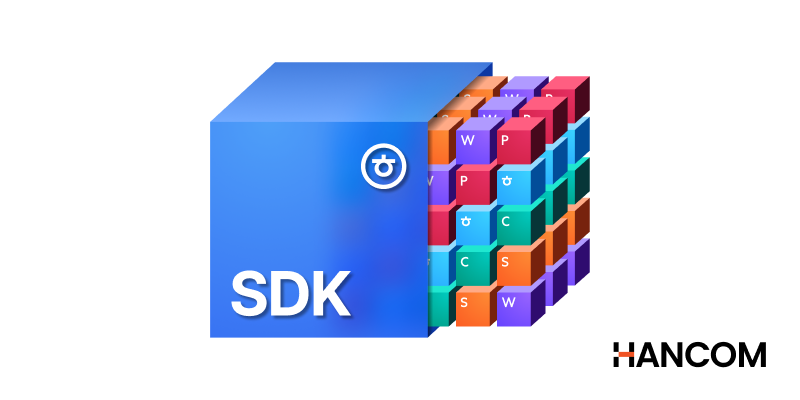 Products 한컴 Sdk 소프트웨어 개발 도구
